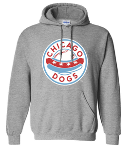 Chicago Dogs Grey Hoodie – Chicago Dogs Team Store