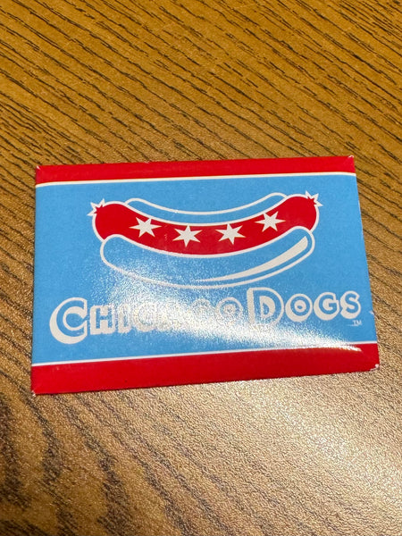 2x3 Chicago Dogs Secondary Logo Magnet – Chicago Dogs Team Store
