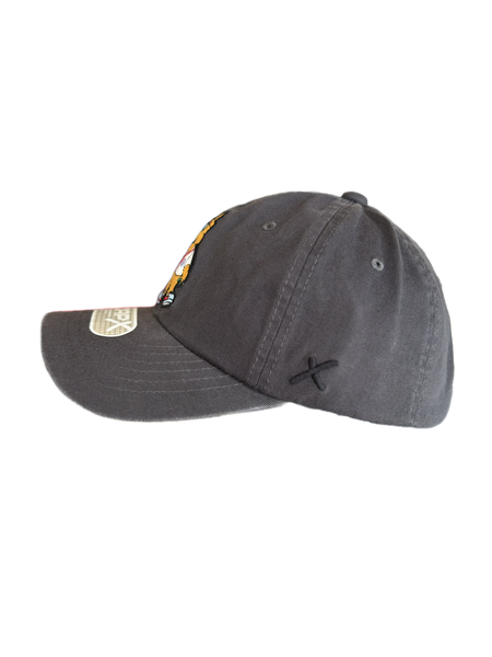 CHICAGO DOGS SQUEEZE MASCOT CHARCOAL ADJUSTABLE HAT – Chicago Dogs Team ...