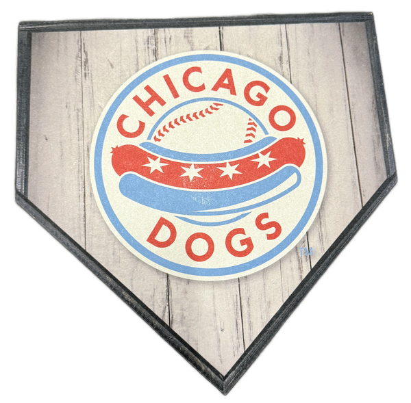 CHICAGO DOG PERFORMANCE LOGO BASEBALL PLAQUE – Chicago Dogs Team Store
